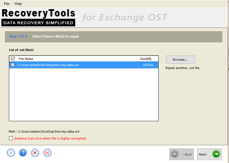 Exchange OST Recovery Tool to Scan and Repair Corrupted Exchange OST File