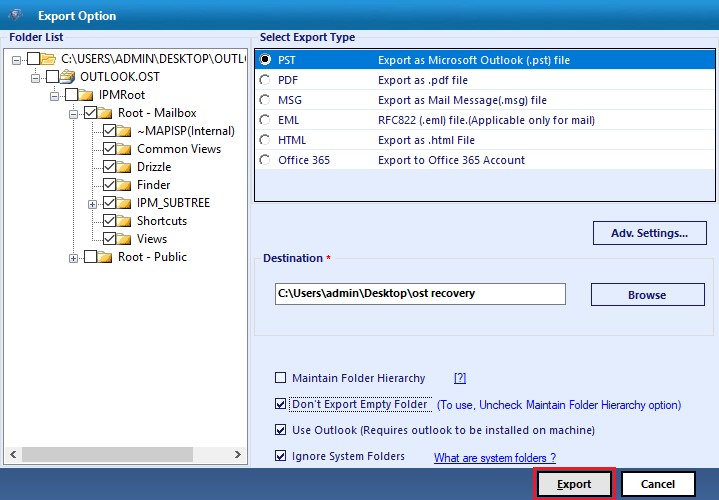 Exchange OST Recovery Tool to Scan and Repair Corrupted Exchange OST File