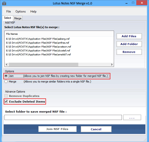 Lotus Notes Nsf Merge Tool — Combine Multiple Archives And Databases Files 7743