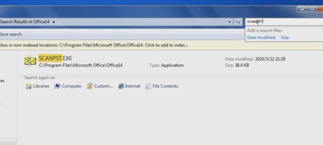 Inbox Repair Tool Step By Step Guide To Run Scanpst exe